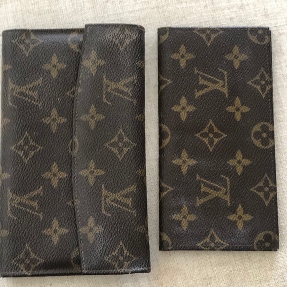 Louis Vuitton | Bags | Louis Vuitton Long Wallet Check Book Vintage ...